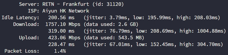 【多图预警】CNfaster 荔枝云v1 v2 Yxvm HK晚高峰国际线路测试